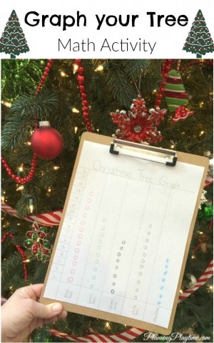 Christmas Tree Graphing Activity - Planning Playtime