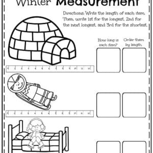 January First Grade Worksheets - Planning Playtime