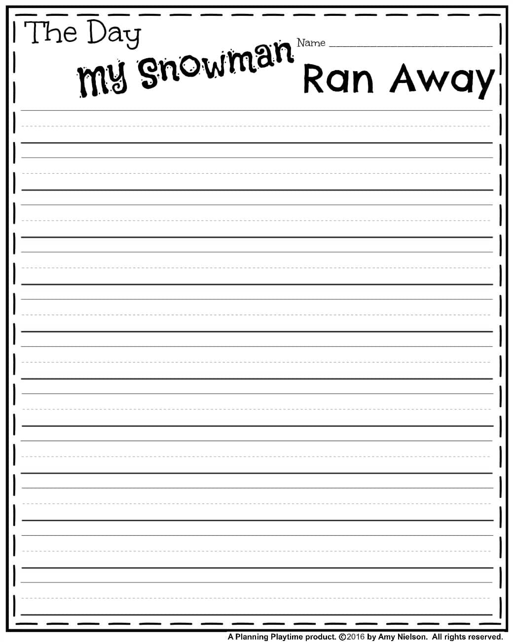 First Grade Writing Prompts For Winter Planning Playtime First Grade Writing Prompts For Winter Planning Playtime