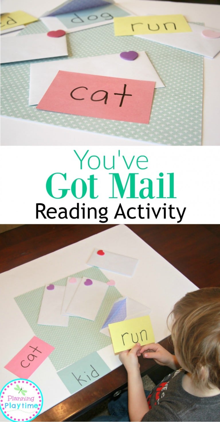 You've Got Mail Reading Activity - Planning Playtime