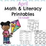 April First Grade Worksheets - Planning Playtime