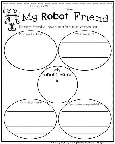 Spring Writing Prompts for First Grade - Planning Playtime