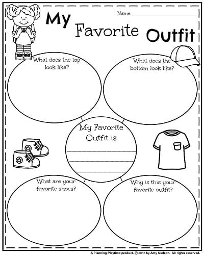 Back to School Writing Prompts - Planning Playtime