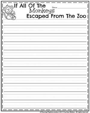 Back to School Writing Prompts - Planning Playtime