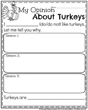 Fall Writing Prompts - Planning Playtime