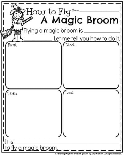 Fall Writing Prompts - Planning Playtime