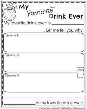 Back to School Writing Prompts - Planning Playtime