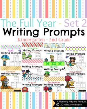 September Writing Prompts - Planning Playtime