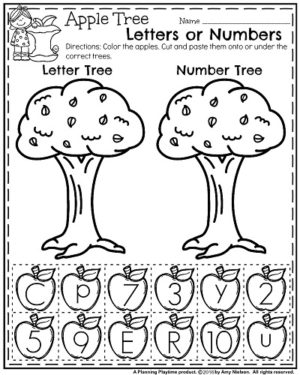 November Preschool Worksheets - Planning Playtime