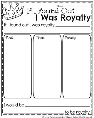 November Writing Prompts - Planning Playtime