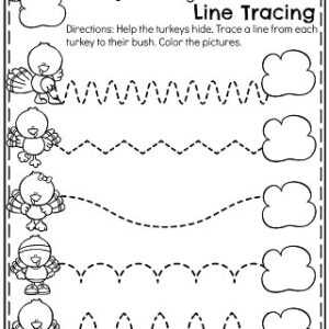 November Preschool Worksheets - Planning Playtime