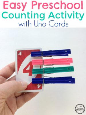 Easy Preschool Counting Activity - Planning Playtime