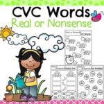 Reading Worksheets - CVC Words - Planning Playtime