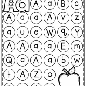 Letter Recognition Mazes Color - Planning Playtime