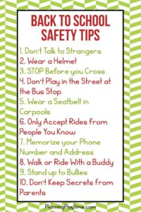 Safety Tips Every Kid Should Know - Planning Playtime