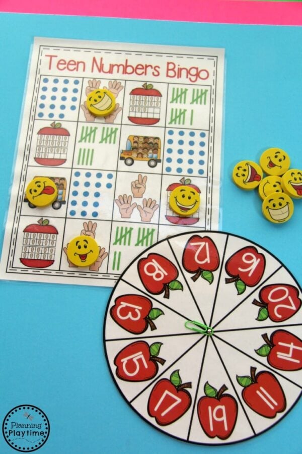 Numbers 11-20 Games - Planning Playtime