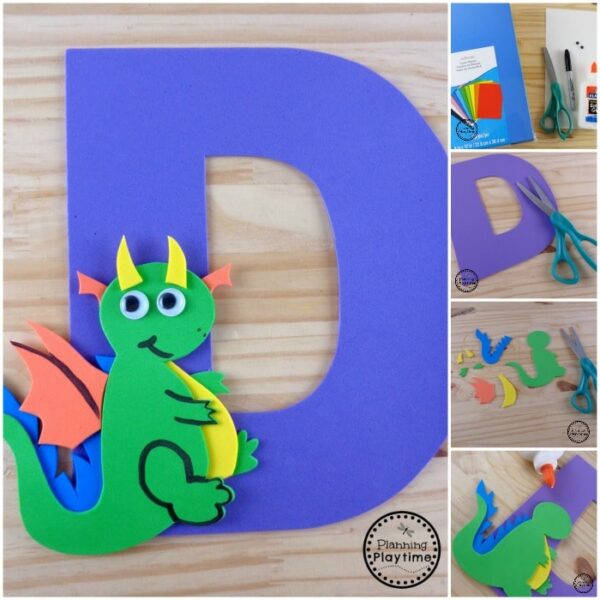 Letter D Craft - Planning Playtime