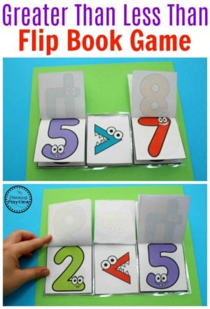 Comparing Numbers Worksheets - Planning Playtime