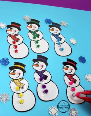 Snowman Activities for Preschool - Planning Playtime