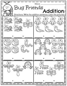 Addition Worksheets - Planning Playtime