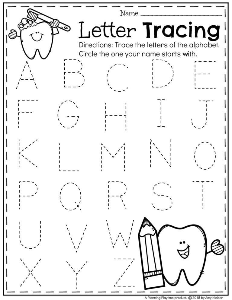 Preschool Dental Health - Planning Playtime