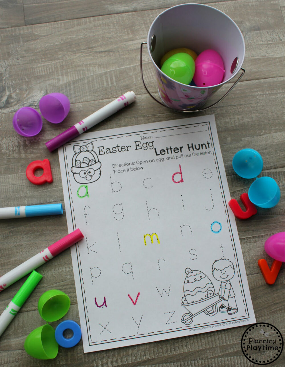 Easter Worksheets - Planning Playtime
