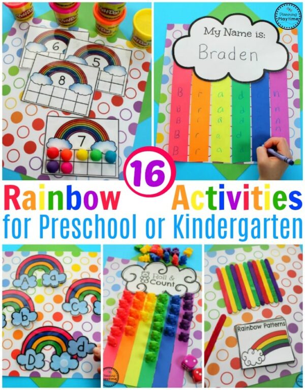 Rainbow Activities - Planning Playtime