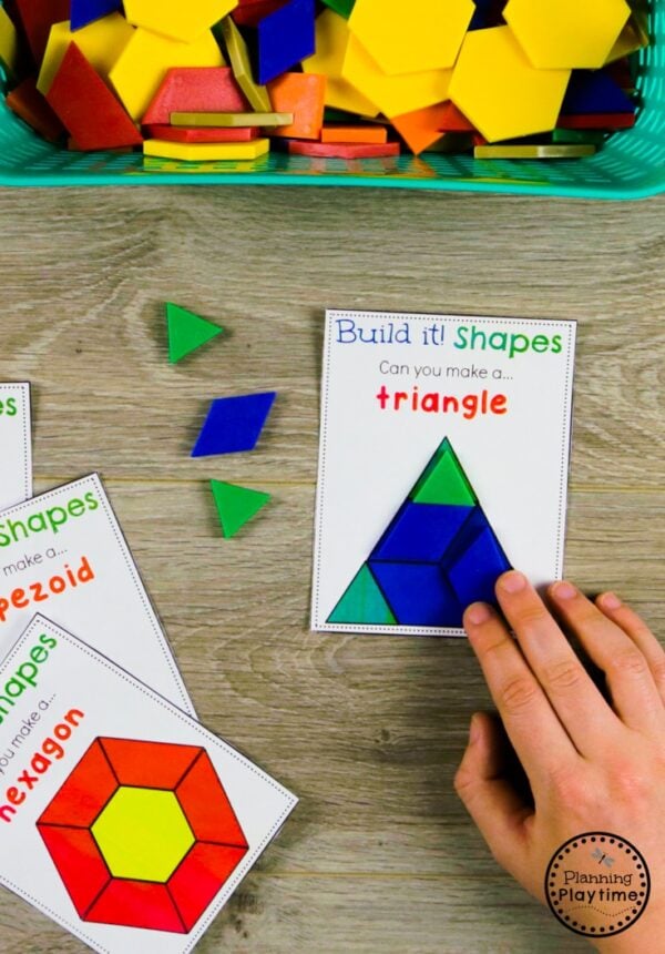 Shapes Worksheets - Planning Playtime