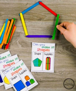 Shapes Worksheets - Planning Playtime