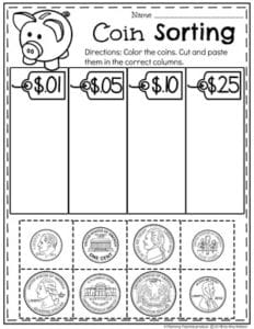Money Worksheets - Planning Playtime