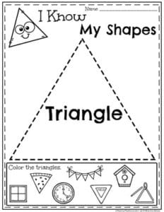 Shapes Worksheets - Planning Playtime