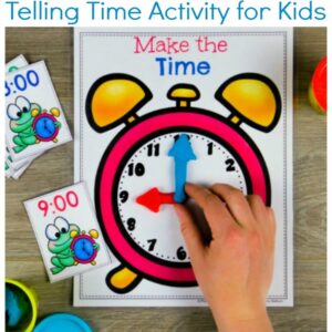 Kindergarten Math - Money & Time - Planning Playtime