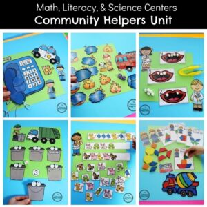 Community Helpers Theme - Preschool - Planning Playtime