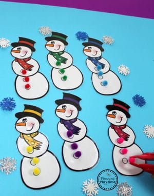 Snowman Theme - Preschool - Planning Playtime
