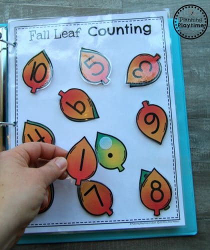 Interactive Math Binder - Planning Playtime