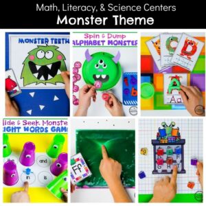 Monsters Theme - Preschool - Planning Playtime
