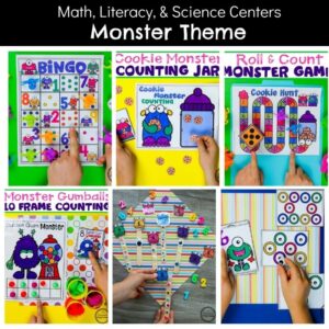 Monsters Theme - Preschool - Planning Playtime