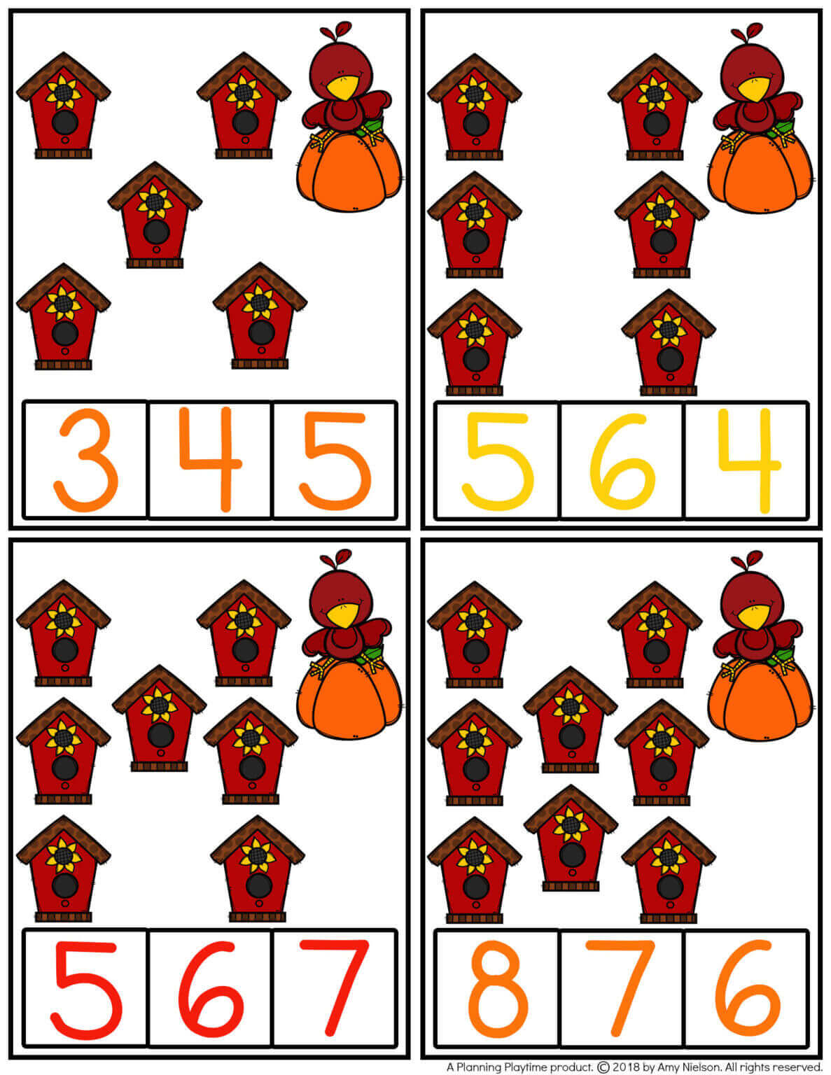 Interactive Math Binder - Planning Playtime