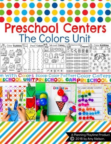 Color Worksheets - Planning Playtime