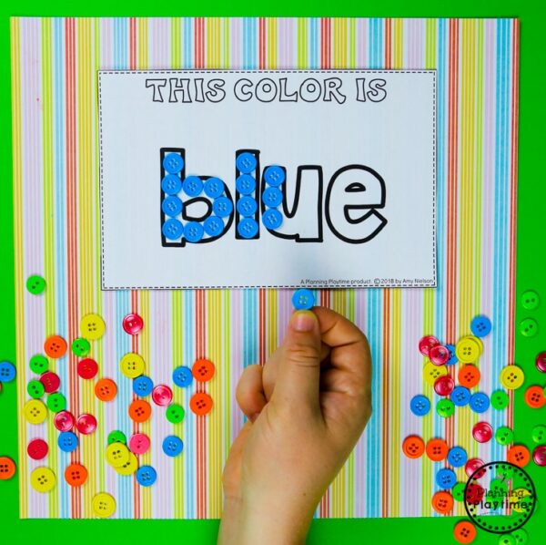 Color Worksheets - Planning Playtime