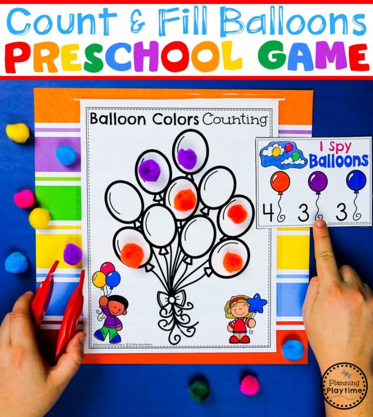 Color Worksheets - Planning Playtime