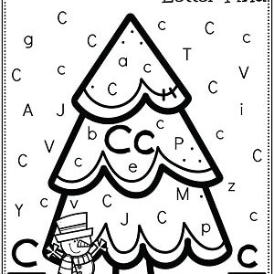 Letter Find - Christmas - Planning Playtime