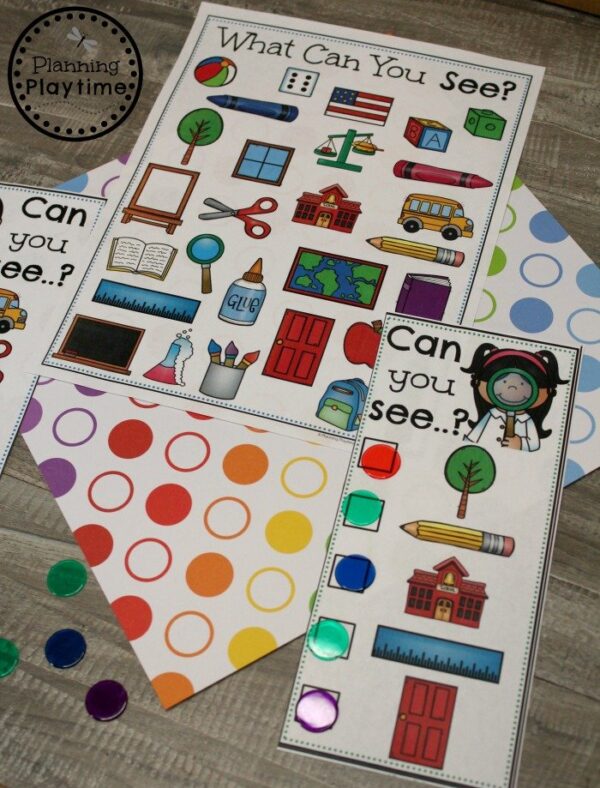 5 Senses - Planning Playtime