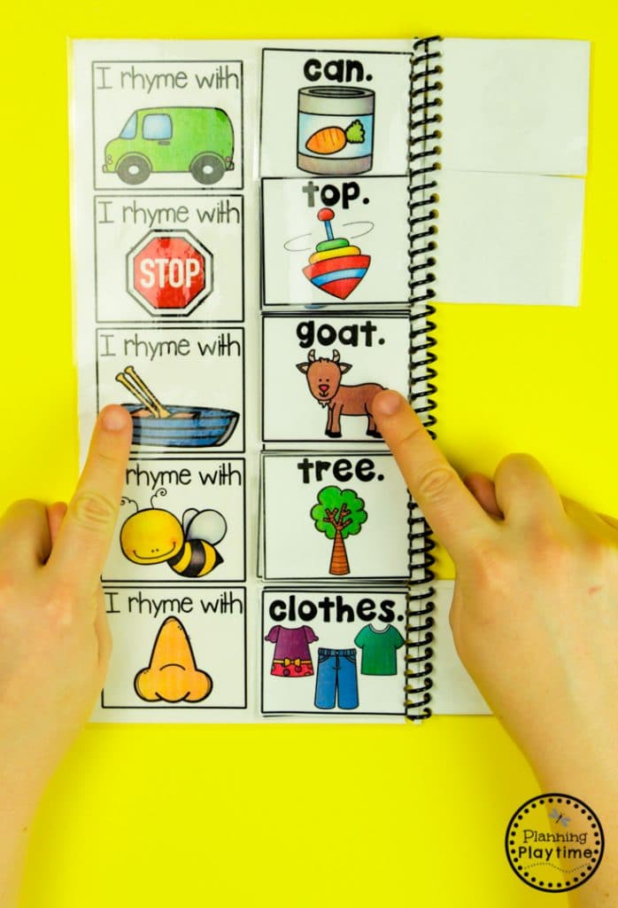 Rhyming Words for Kids - Planning Playtime