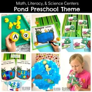 Pond Theme Preschool - Planning Playtime