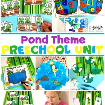 Pond Theme Preschool - Planning Playtime