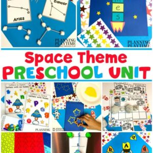 Space Theme Preschool - Planning Playtime