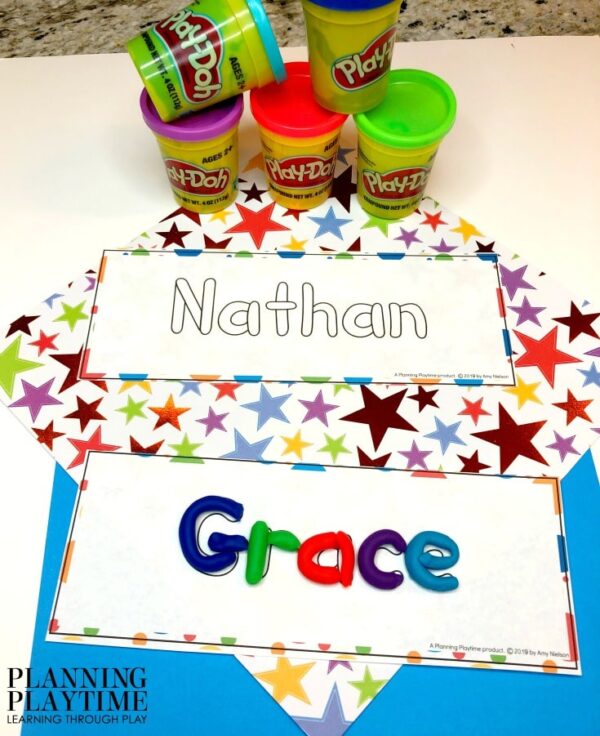 Name Tracing Worksheets - Planning Playtime
