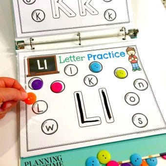 Alphabet Binder - Planning Playtime