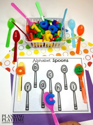 Alphabet Worksheets - Planning Playtime
